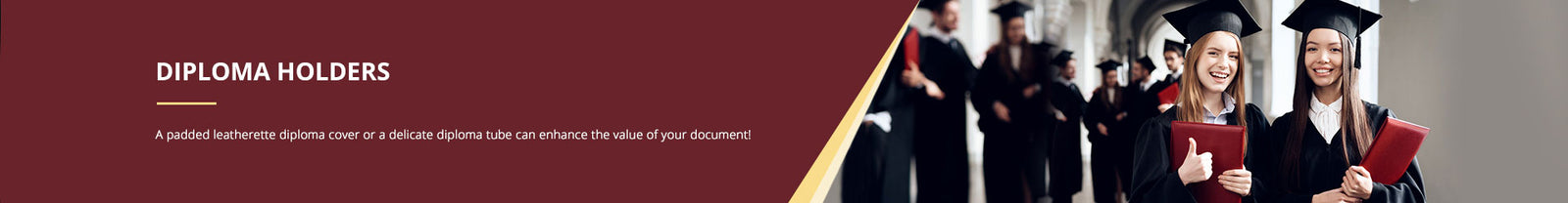 Diploma Covers, Diploma Tube & Certificate Holder | GraduationMall