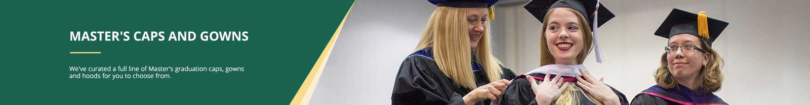 Masters Hood, Masters Cap and Gown | GraduationMall