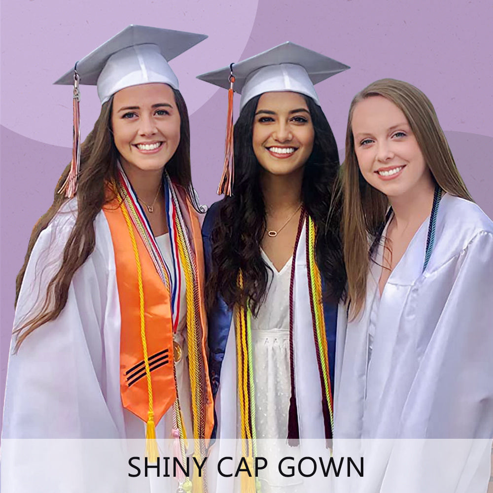 Deluxe Master Graduation Cap,Gown & Tassel Package