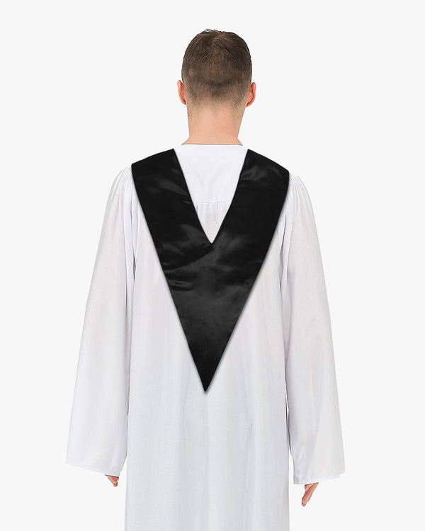 Traditional One Color V Stoles - 12 Colors Available