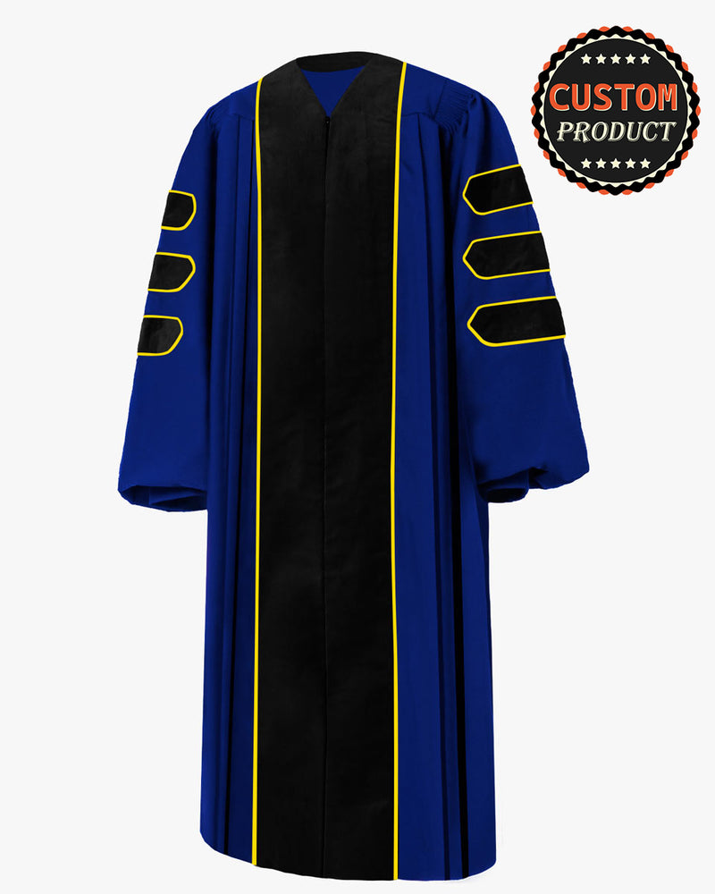 Doctoral Robe - Classic, Deluxe, Customized Phd Gown | GraduationMall