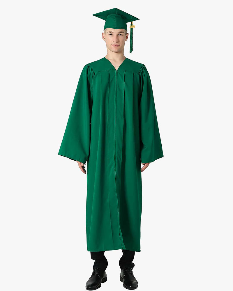 Premium Matte Graduation Cap, Gown, Stole & Diploma Cover Package