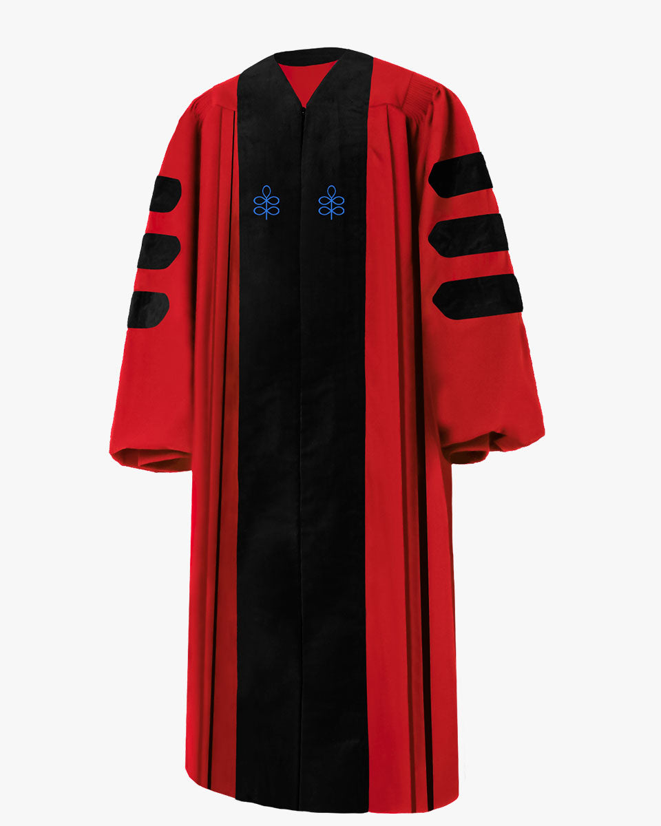 Harvard University Doctoral Gown, Tam & Hood Package