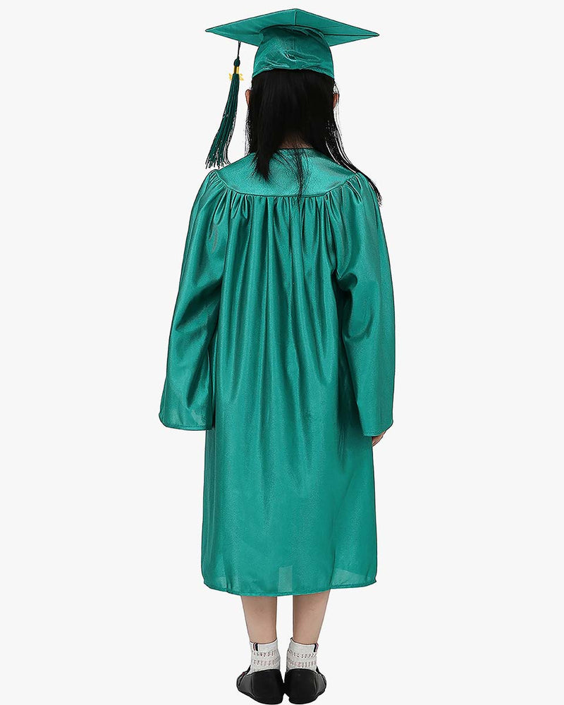 Shiny Kindergarten Graduation Cap,Gown,Stole & Diploma Package