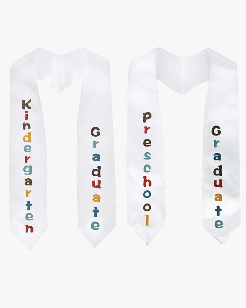 Shiny Kindergarten Graduation Cap,Gown,Stole & Diploma Package