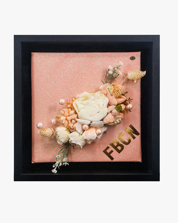 12x12 Graduation Cap Shadow Box Frame Wood Display Case with Stick Pin