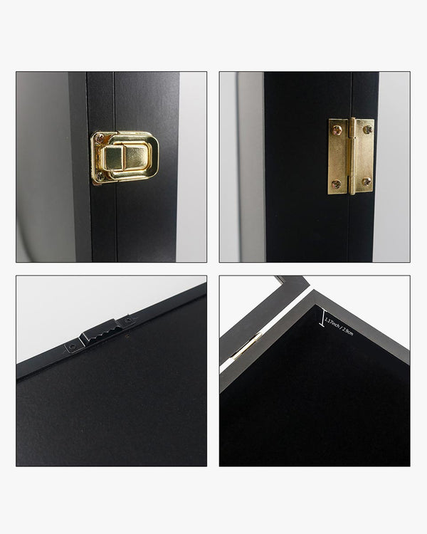 17x21 Graduation Shadow Box Frame for Cap Gown Diploma Stole Cords Woo