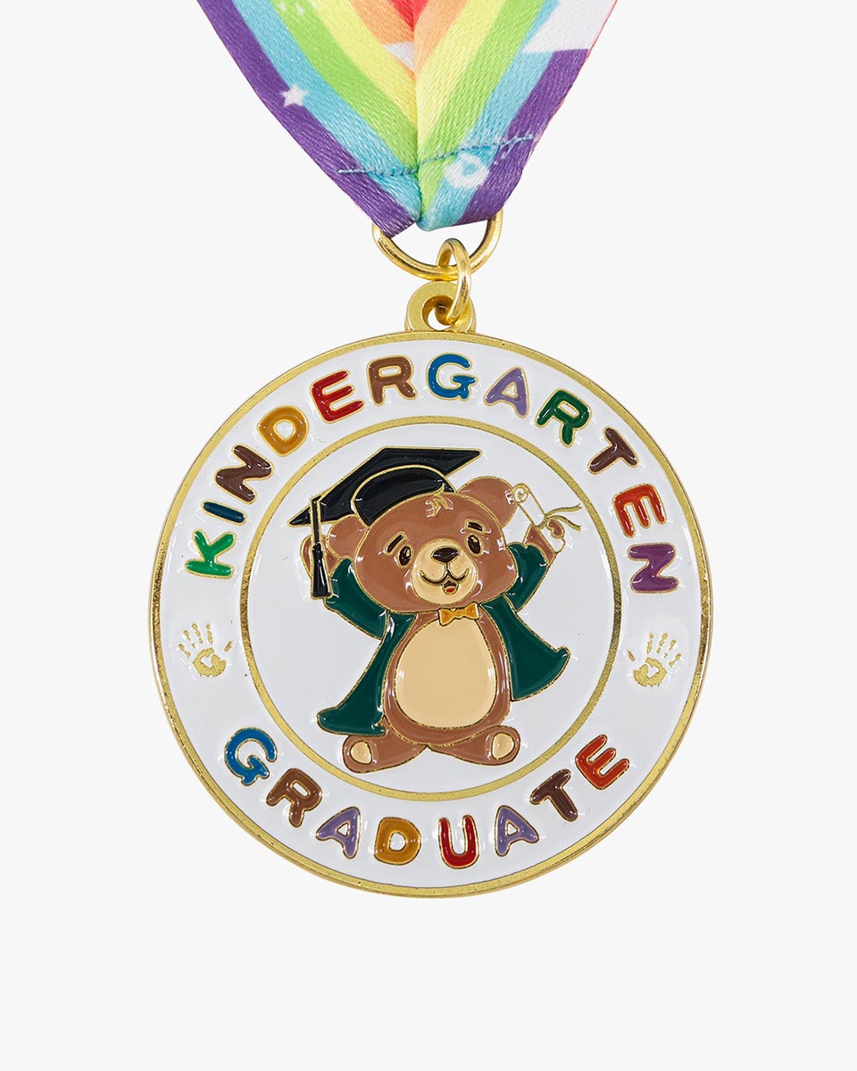 Kindergarten Graduation Bear Kids Of America Animated Spinning Bear