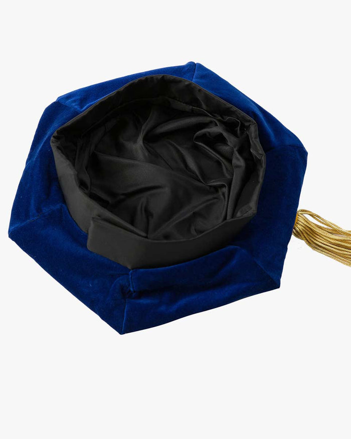 Blue Deluxe Doctorate Tam – 6/8 Sided Available