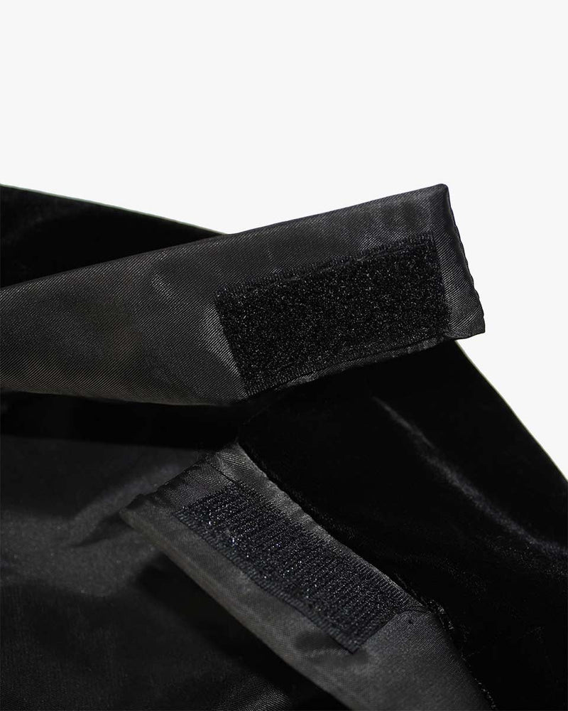Black Deluxe Doctorate Tam – 4/6/8 Sided Available
