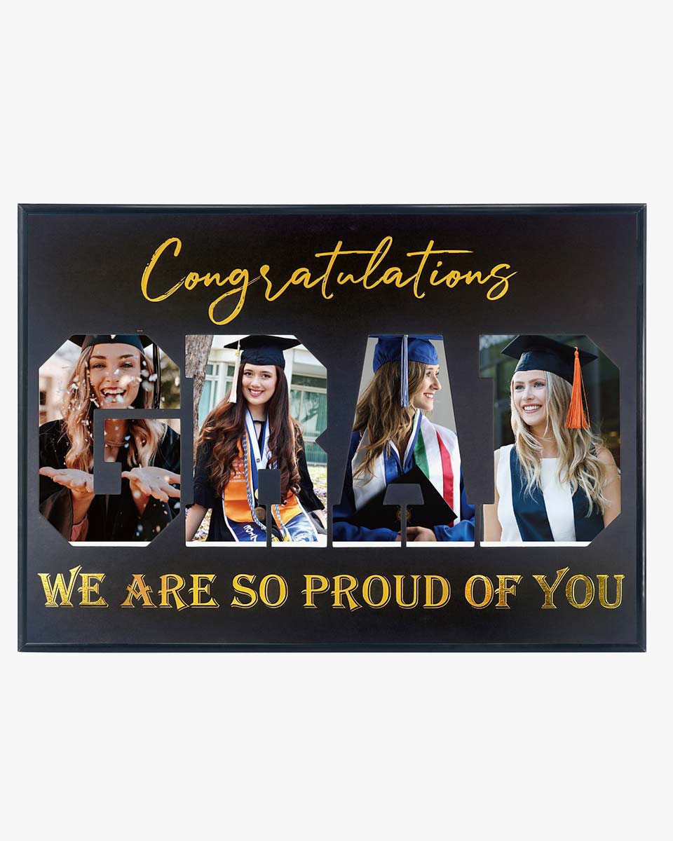 Graduation Wall Mounting 17×12 Black Picture Frame with Mat Displays ...