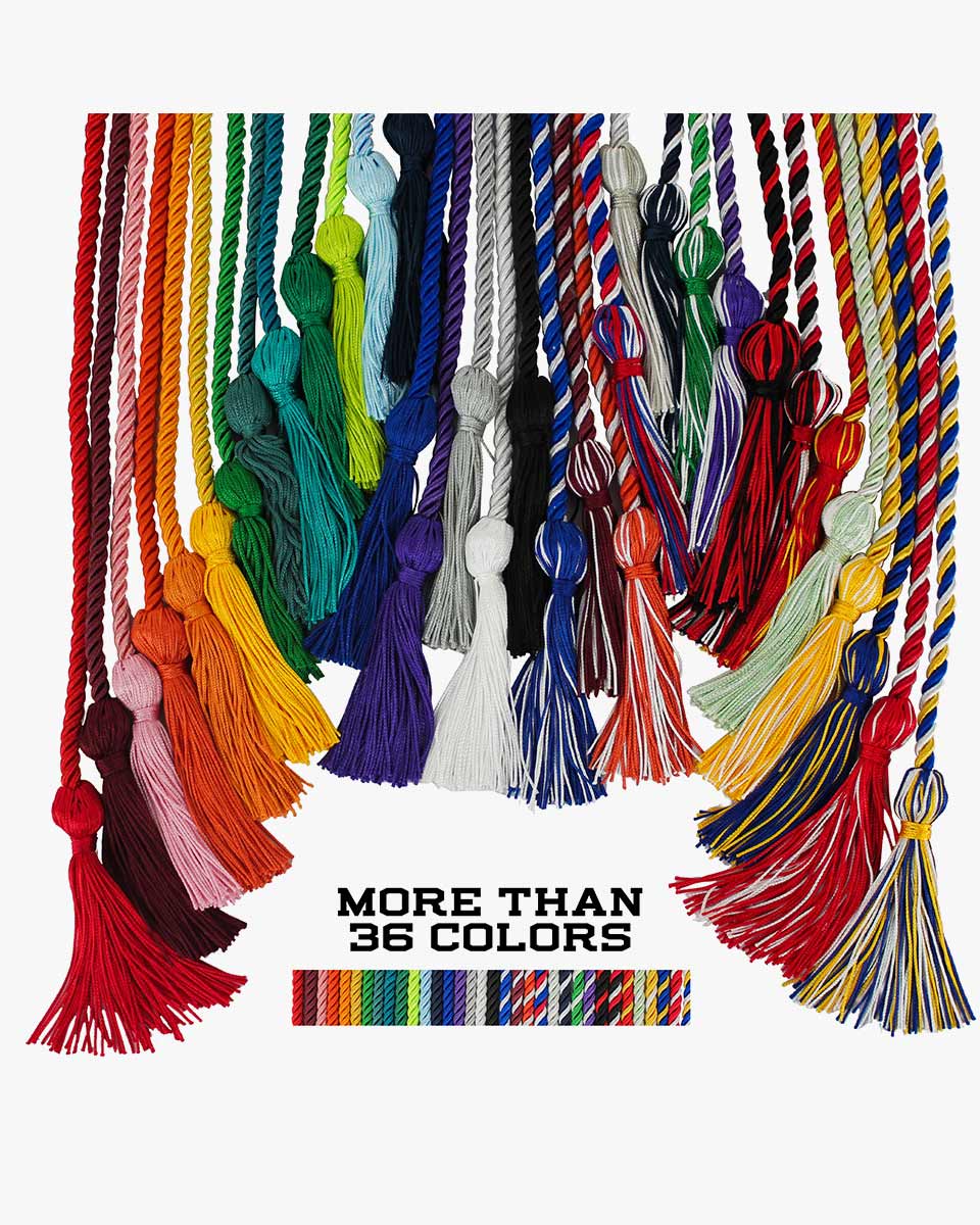 Graduation Cord Colors Meanings Honor Cord Colors 67inch Graduation