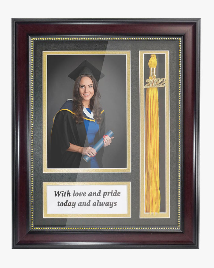 Graduation Shadow Box Frame for Photo 4'' * 6'' with Tassel Insert