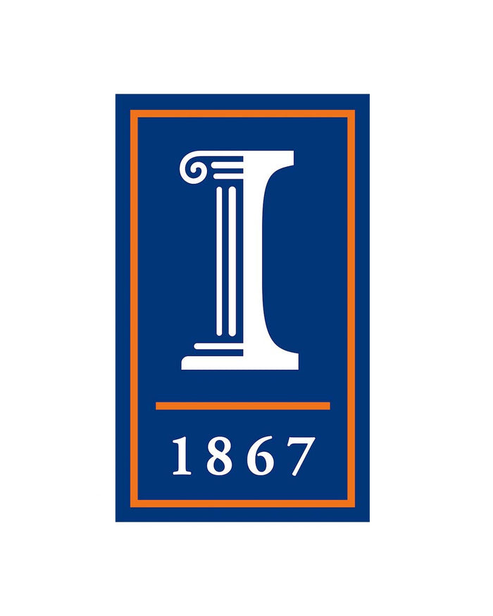 University of Illinois Urbana-Champaign Doctoral Gown, Tam & Hood Package